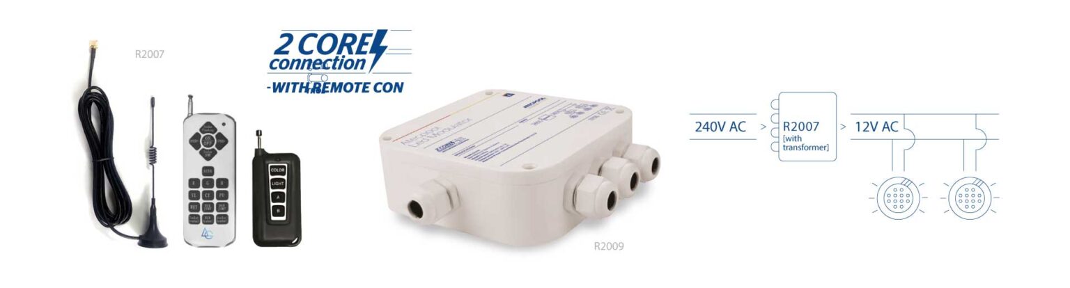 LED Modulator Control Panel with remote control - Atlantic Pools n Fountain